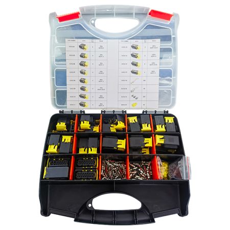 601 PIECE ASSORTED HDSCS CONNECTOR KIT – Direct Auto Electrics